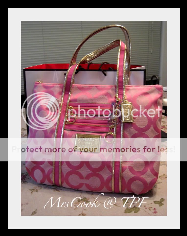 Post your Coach Poppy line pieces here! - PurseForum